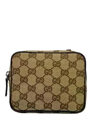 Gucci 2000-2015 Gg Canvas Crossbody Bag - Neutrals