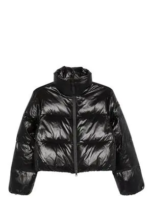 Peuterey Quilted High-neck Jacket - Black