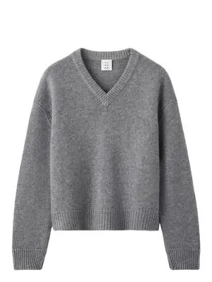 ALMADA LABEL Yara V-neck Knitted Sweater