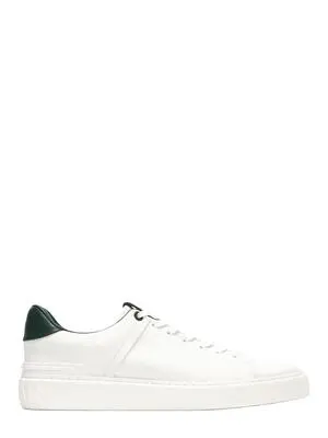 BALMAIN B-Court Smooth Leather Trainers