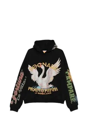 PDF Graphic Print Hoodie - Multi