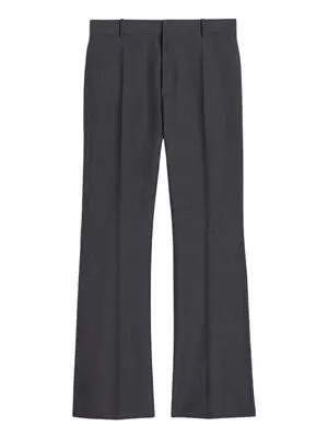 JIL SANDER Wool Trousers - Grey