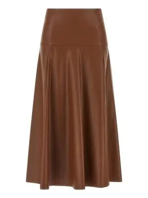 NUDE Full Skirt - Brown