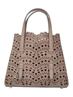 Alaïa Handbag "mina 20 - Gray