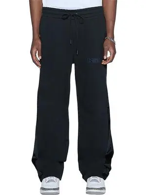 Ksubi 4x4 Revamp Cotton Drawstring Track Pants - Black