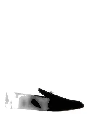 TOM FORD Velvet Loafers - Black