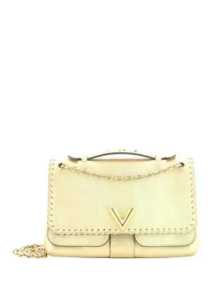 LOUIS VUITTON Very Chain Bag Whipstitch Leather Shoulder Bag - Gold