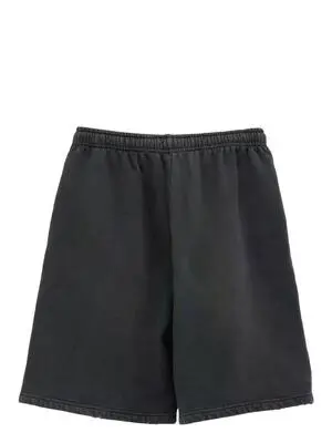 WILLY CHAVARRIA Plaza Graphic-print Track Shorts - Black