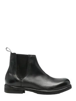 FRATELLI RENNELLA Leather Chelsea Boots - Black