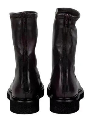 GUGLIELMO ROTTA Kent Rear-zip Ankle Boots - Brown