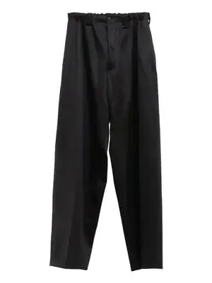 WILLY CHAVARRIA Toluca Elasticated-waist Trousers - Black