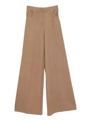 MAX MARA Herringbone Wide-leg Trousers