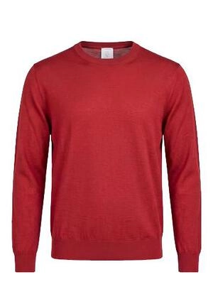 Eleventy Woman Sweater Brick Size L Wool Red