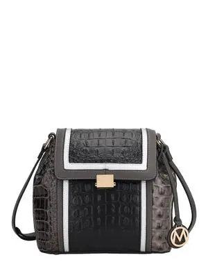 MKF COLLECTION BY MIA K. Jamilah Shoulder Bag Charcoal - Grey