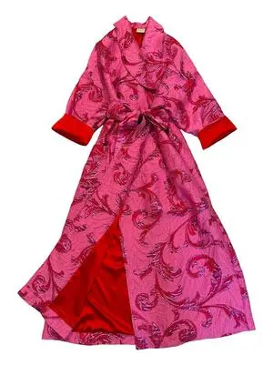 JULIA CLANCEY Candy Luxe Opera Dress Coat - Pink
