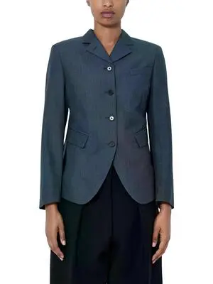 JIL SANDER Single-breasted Blazer - Grey