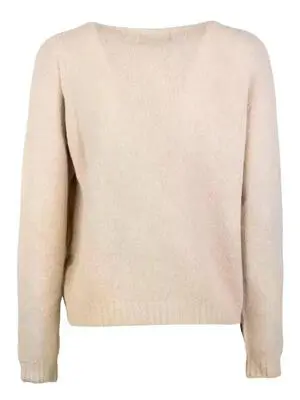 VICARIO CINQUE Fine-knit Round-neck Sweater