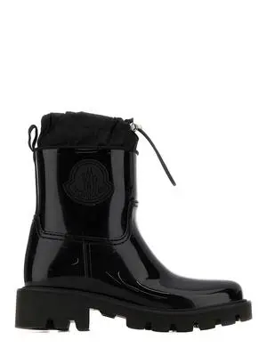 Moncler Rubber Kick Stream Ankle Boots - Black