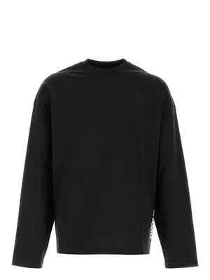 JIL SANDER Cotton T-shirt - Black
