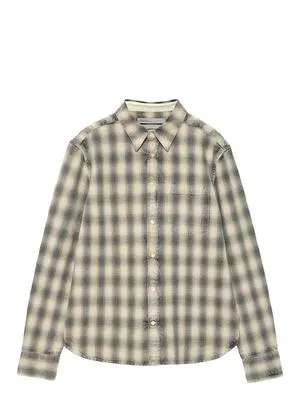 ALLSAINTS Bower Check Shirt - Grey