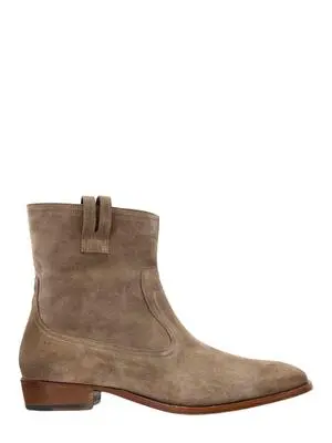 ALLSAINTS Suede Jura Ankle Boots - Brown