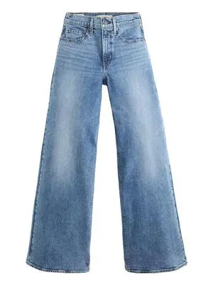 LEVI'S High Rise Wide Leg Jeans - Blue