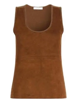 Max Mara Max Mara Accordo Sleeveless Top Camel