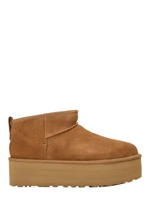 UGG Suede Mini Boot - Brown