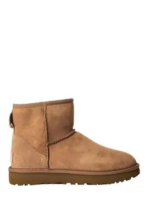 UGG Suede Mini Winter Boot  Brown
