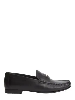 Tommy Hilfiger Metal Detail Flat Shoes - Black
