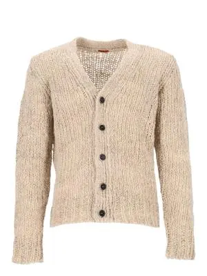 Barena Venezia Barena Cigalon V-Neck Button-Up Cardigan Nude