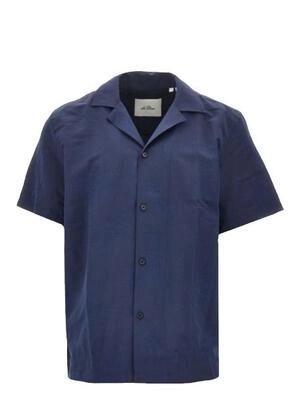 LES DEUX Short-sleeved Shirt - Blue