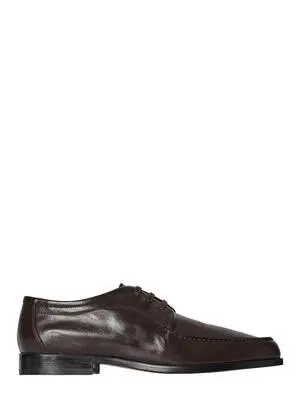 THE ROW Nino Derby Shoes - Dark Brown