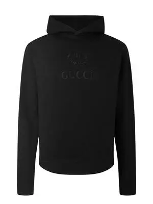 Gucci Simple And Casual Hoodie - Black