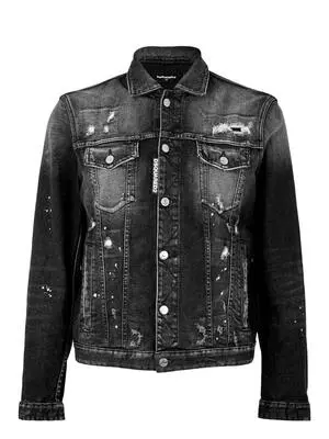 DSQUARED2 Faded Denim Jacket