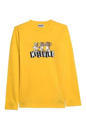 Moschino Long-sleeved T-shirt - Yellow