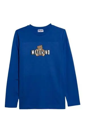 Moschino Long-sleeved T-shirt Blue