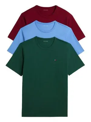 Tommy Hilfiger 3 Pack Short Sleeve T-shirts - No