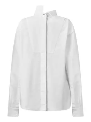 Givenchy Stand Collar Long Sleeve Shirt - White