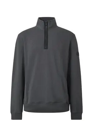 Barbour Quarter-zip Stand Collar Sweatshirt - No
