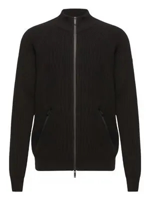 MONCLER Cashmere Blend Zip-Up Cardigan