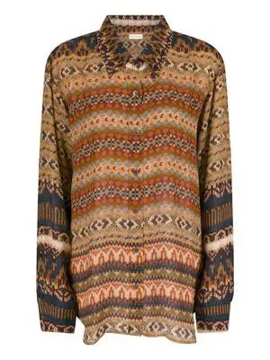 DRIES VAN NOTEN Dries Van Noten Long Sleeve Buttoned Shirt