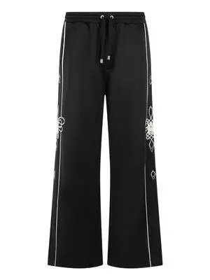 Amiri Elastic-waist Athletic Pants - Black