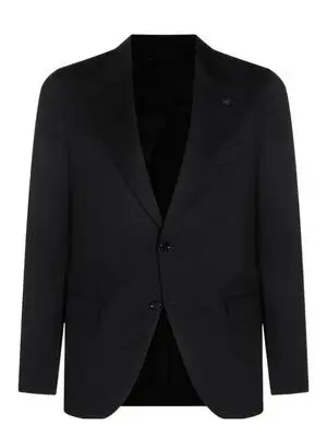 LARDINI Single-breasted Tailored Suit - Black