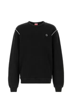 Kenzo Cotton Sweatshirt - Black