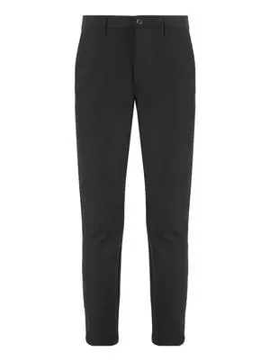 Hugo Boss Casual Pants With Belt Loops - Black