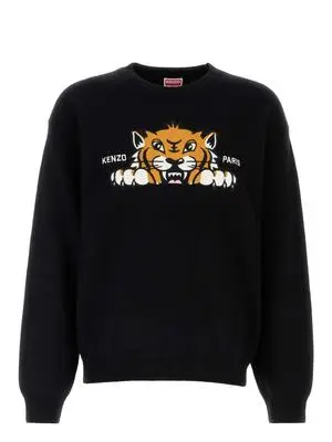 Kenzo Wool Blend Sweater - Black