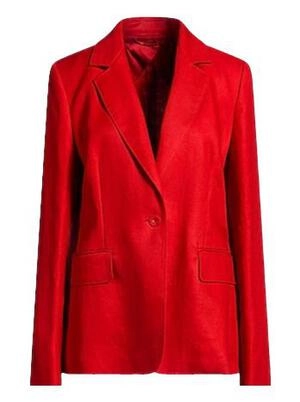 Max Mara Single-breasted Blazer - Red