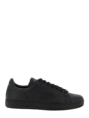 TOM FORD Warwick Lace-up Sneakers - Black