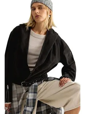 MAURITIUS LEATHER Mauritius Anna Suede Jacket - Black